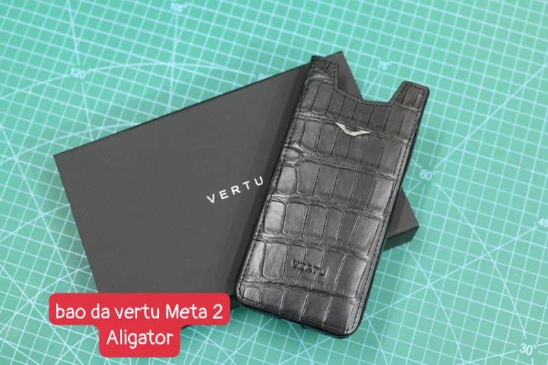 Bao da Meta Vertu 2 Aligator